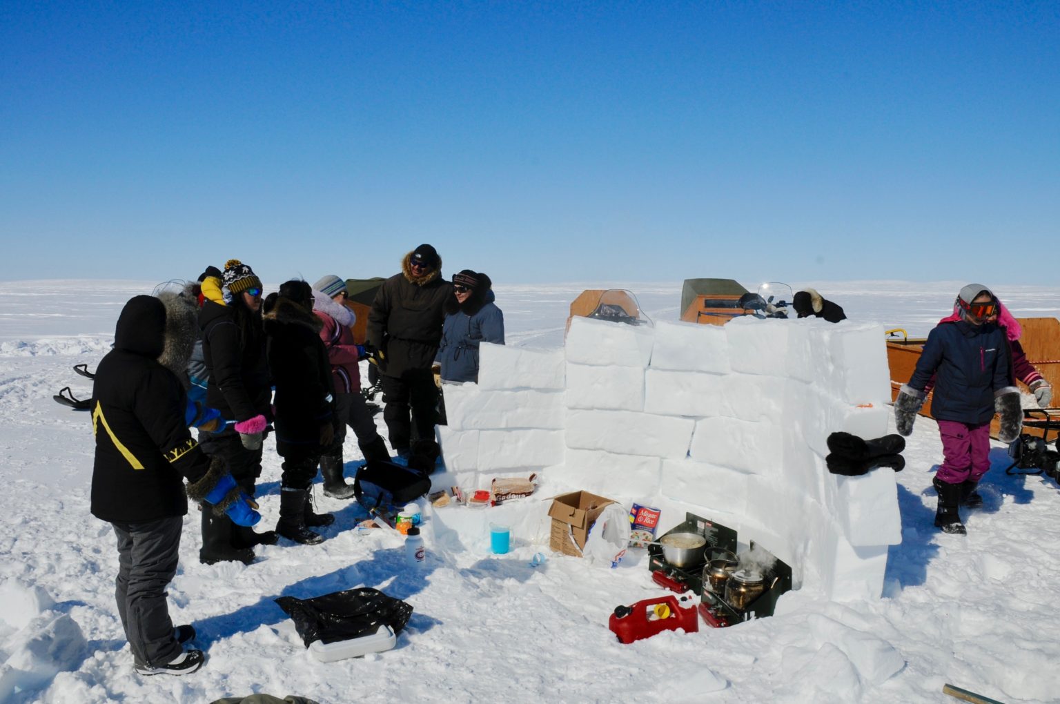 Igloo Building - Construction - Nunavik-IcE
