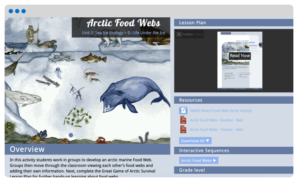Arctic Food Webs - Nunavik-IcE
