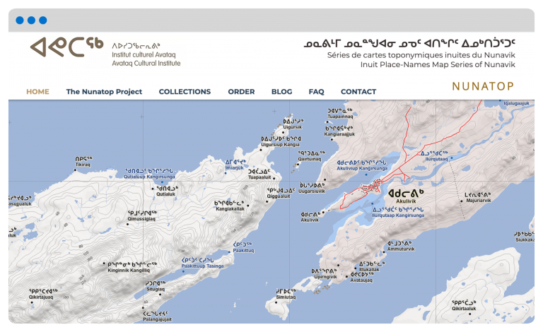 Inuit Place-Names Nunavik Maps - Nunavik-IcE