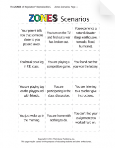 Zones of Regulation - Lesson 3 - Nunavik-IcE